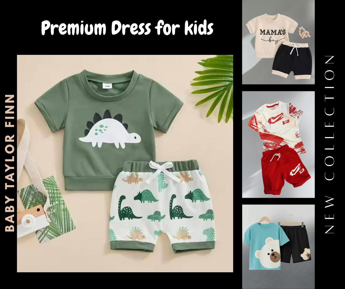 kids Premium Summer – Maroon Vibes